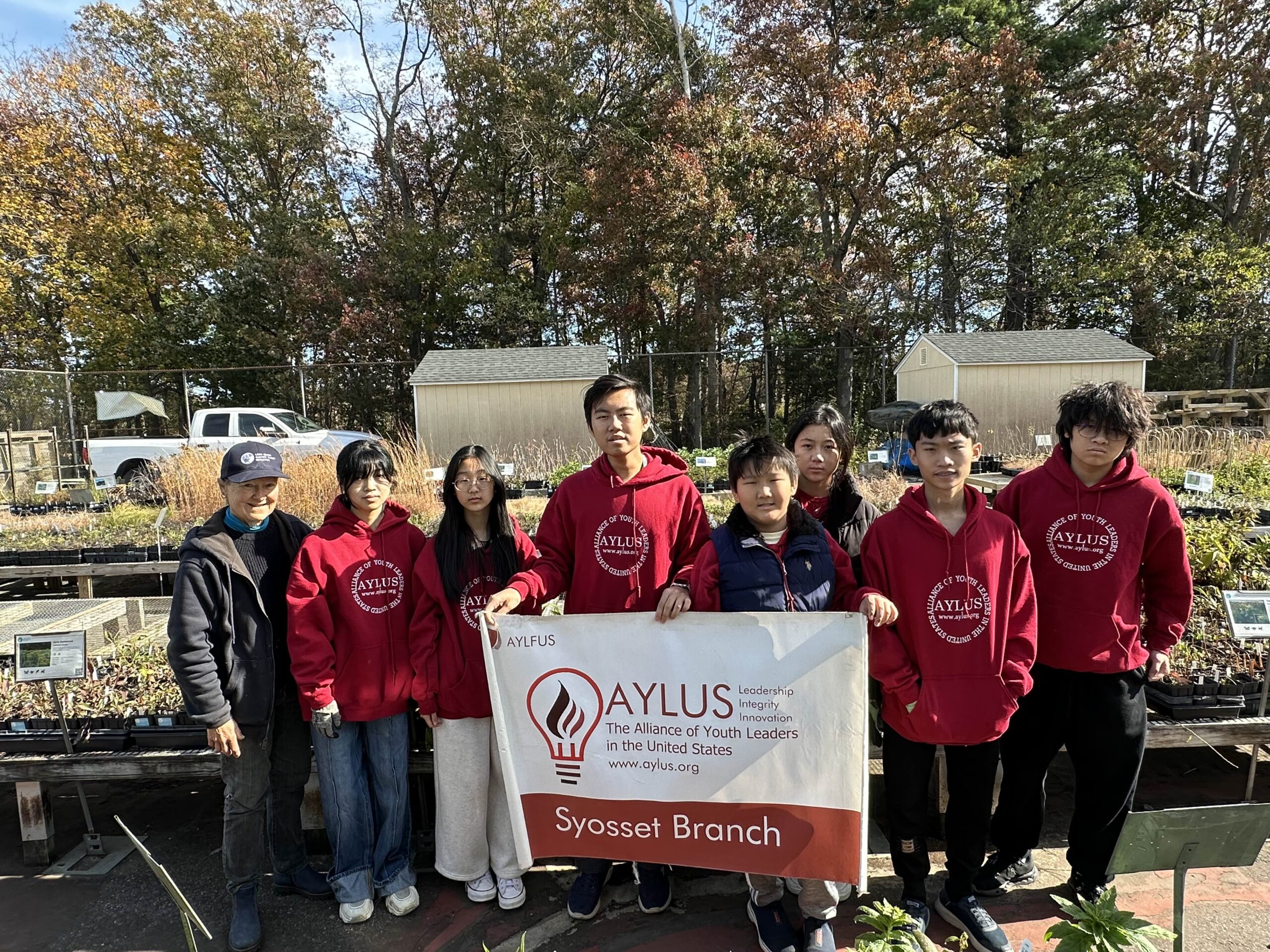 Syosset AYLUS volunteers at LINPI 11/1/25 – Alliance of Youth Leaders