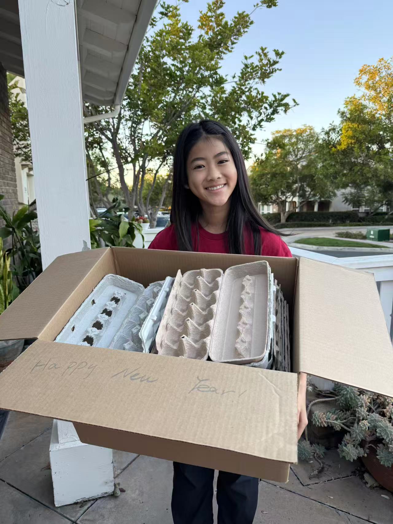 San Diego Branch Hosted 15th Egg Cartons Collection Event on December ...